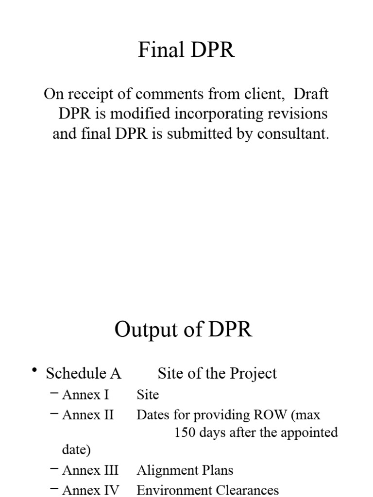 DPR Key Personal | PDF
