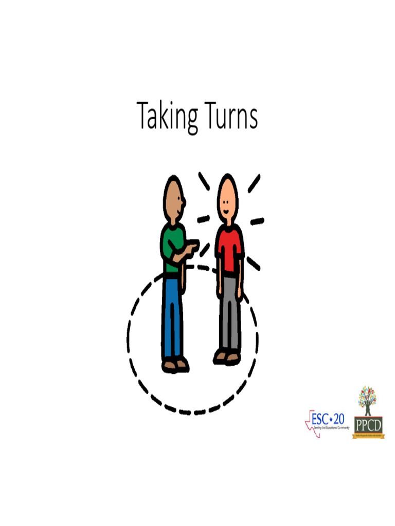 Taking Turns - Social Story | PDF