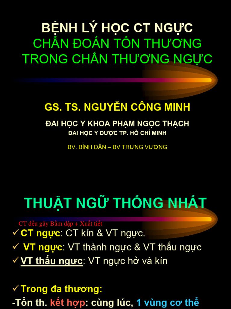 Slide Ct Nguc Bệnh Lý | PDF