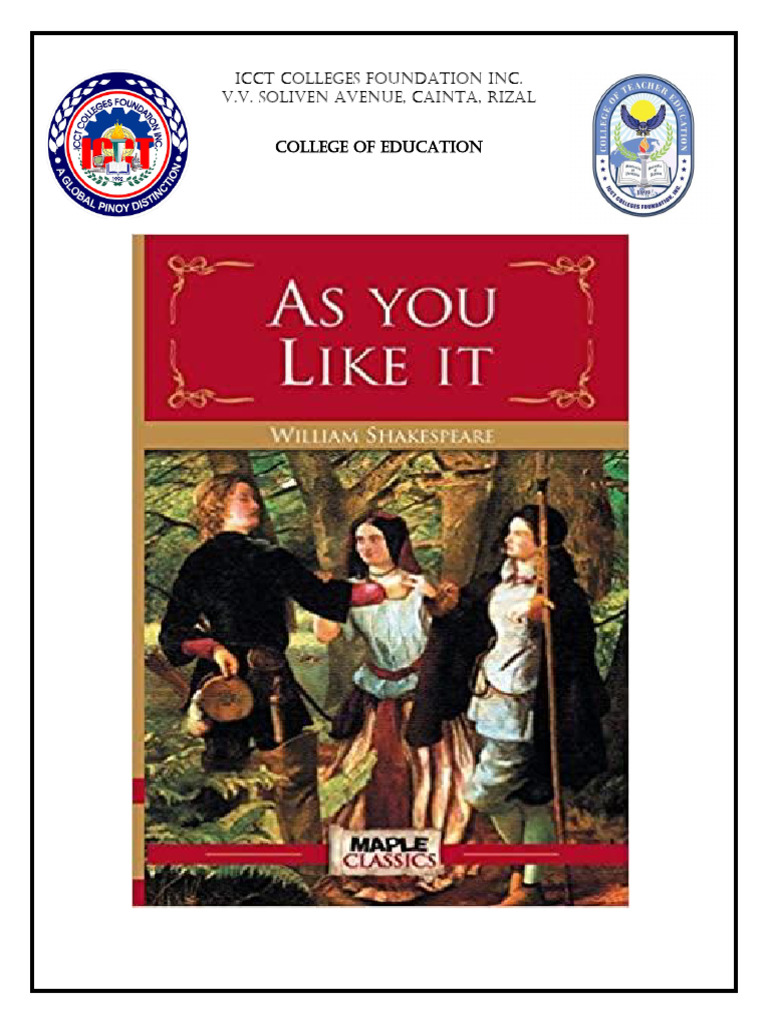 N42 Group 4 | PDF | As You Like It | William Shakespeare