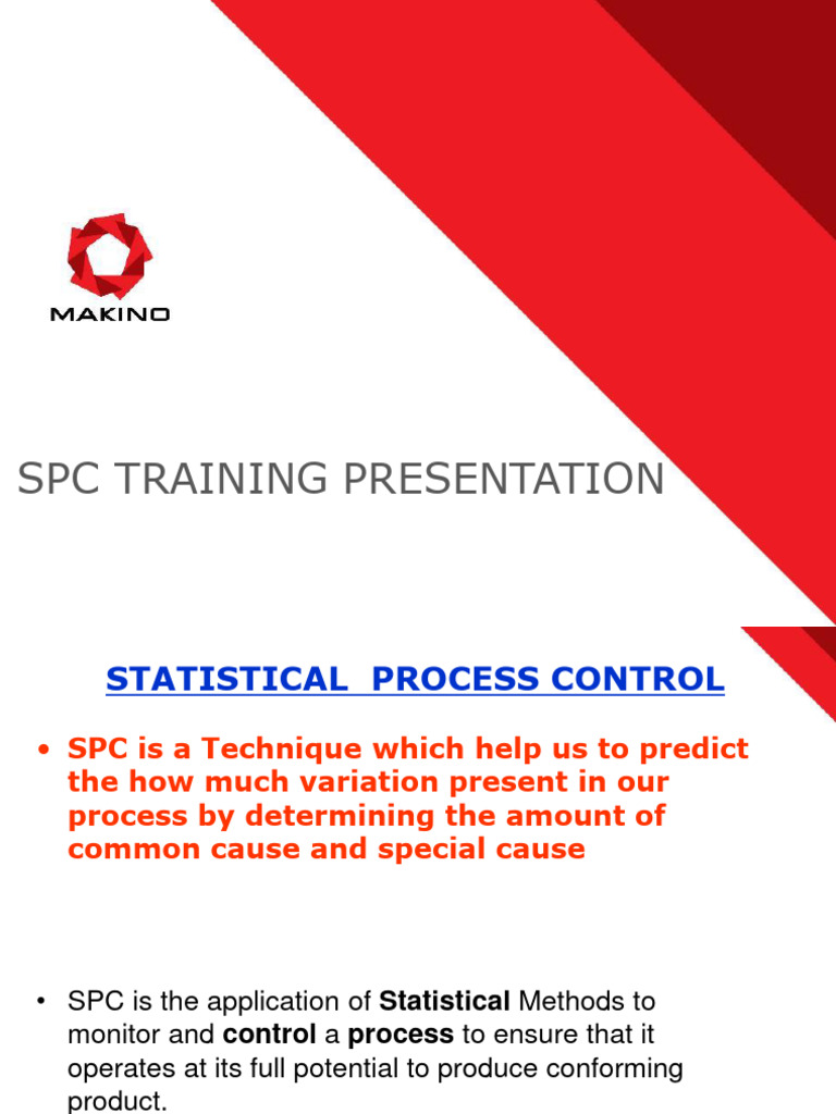 SPC Training 20230929 | PDF | Statistics | Business Process