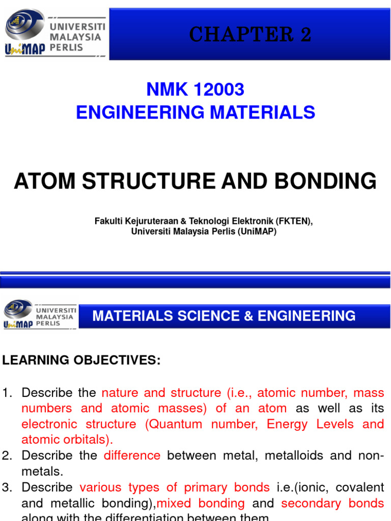 Chapter 2 | PDF | Chemical Bond | Ion