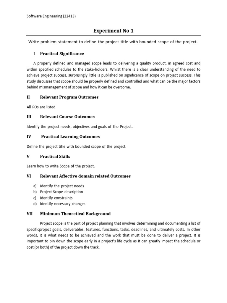 SEN Practical-No-1 | PDF
