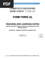 Form 1 Cre Simplified Notes | PDF | Genesis Creation Narrative | Abraham