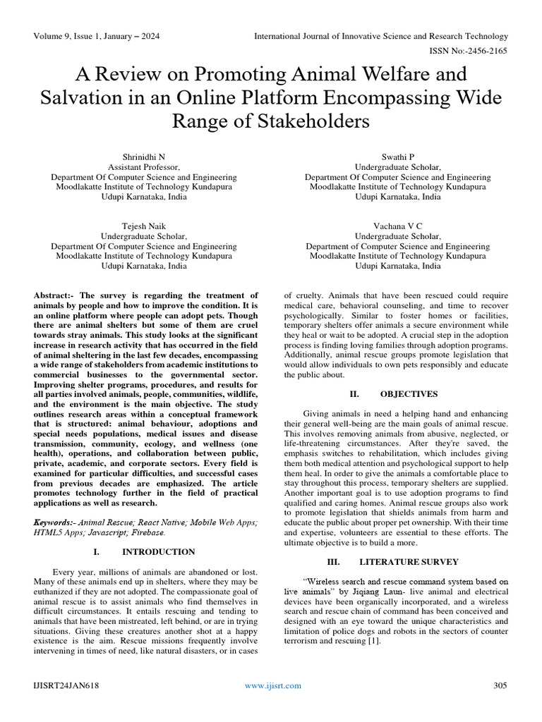 Promoting Animal Welfare Online | PDF | Mobile App | Computing