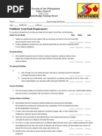 BSP Uniforms Price List | PDF | Scouting | Softlines (Retail)