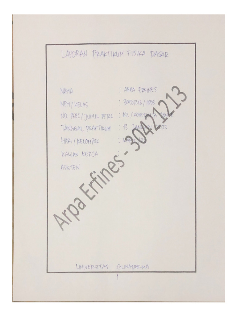 Arpa Erfines - Modul K2 | PDF