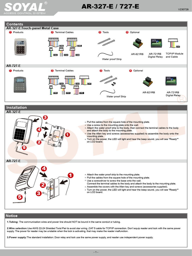 AR-327-E:Touch-panel Metal Case: CN4 CN5 CN7 | PDF | Power Supply | Switch