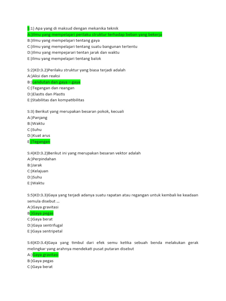 Latihan Soal Mektek X Dpib 2021-2022 SMT 1 | PDF