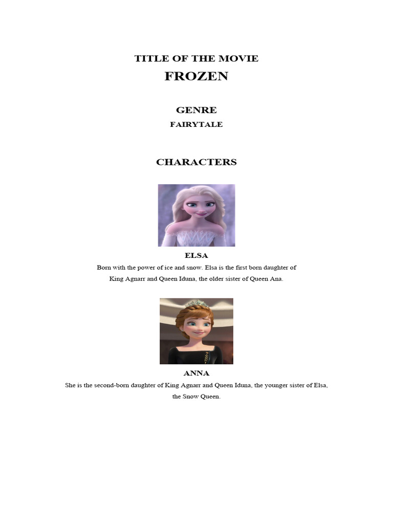 Frozen | PDF