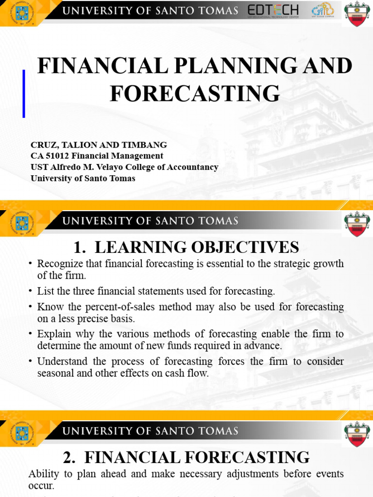 Module 03 - Financial Forecasting | PDF | Inventory | Balance Sheet