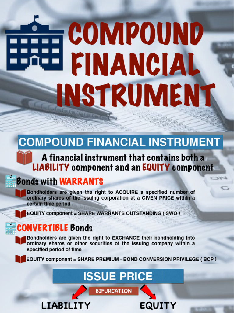 Compound Financial Instrument | PDF | Bonds (Finance) | Discounting