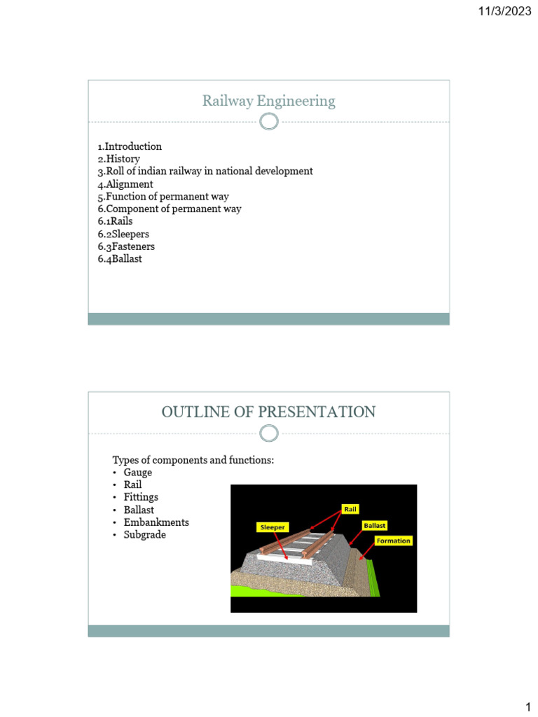 Assign. 7 Railway Assignments | PDF