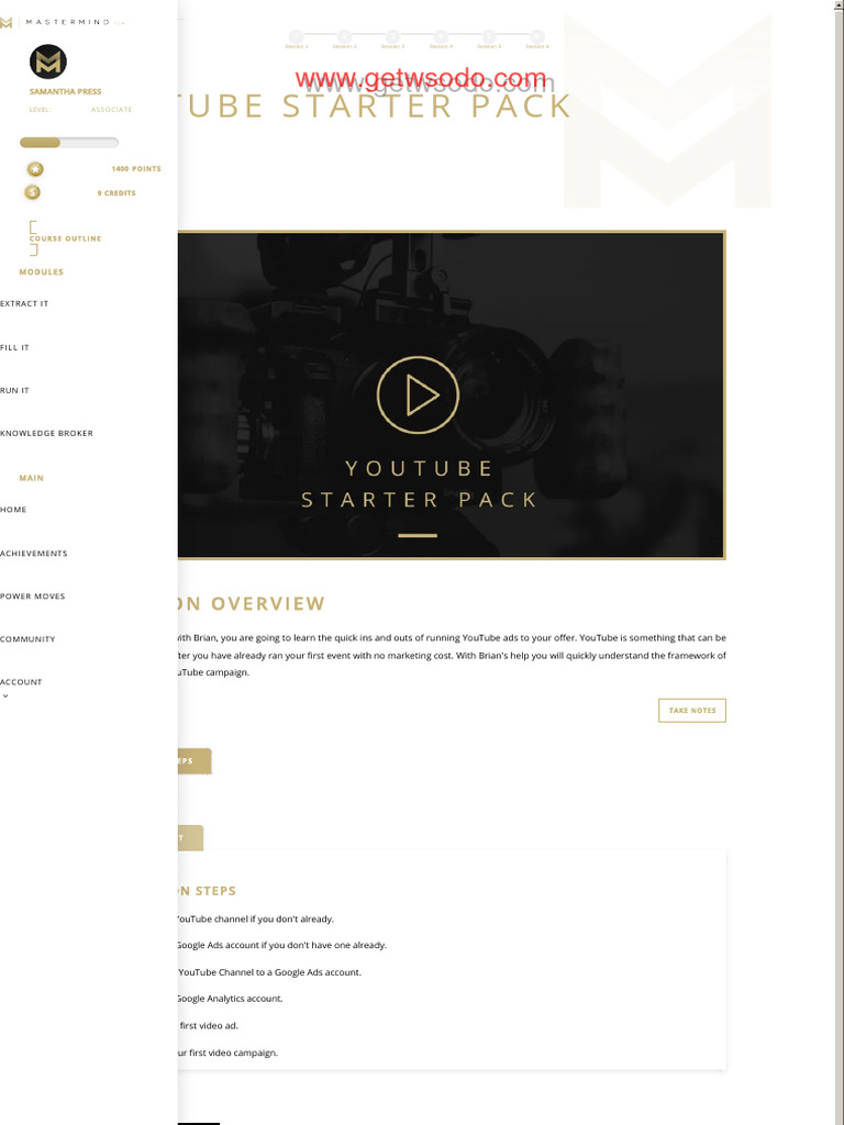 03-Youtube Starter Pack | PDF