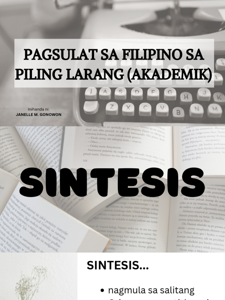 Larang Sintesis | PDF