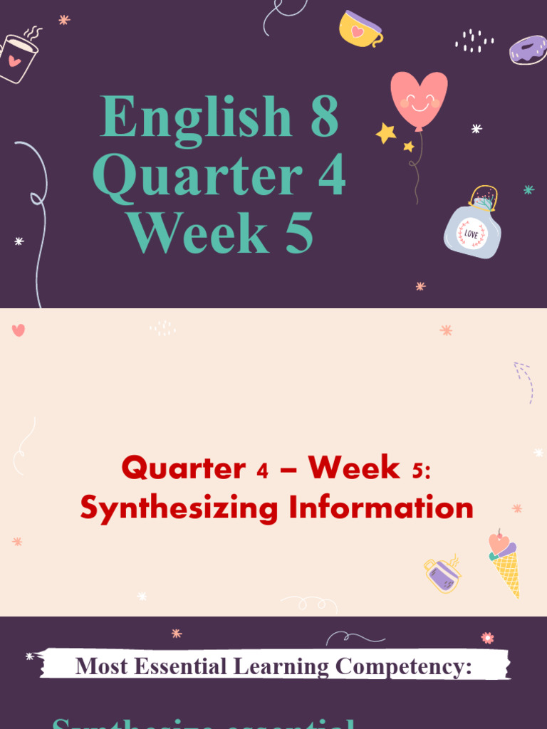English 8 Q4 W5 | PDF