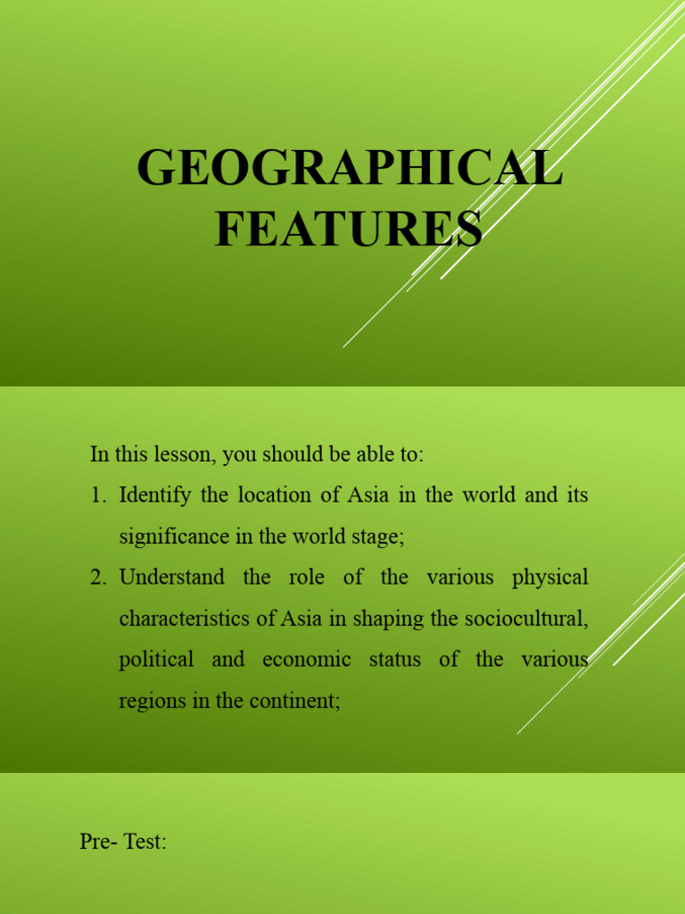 Geographical Features | PDF | Persian Gulf | Asia