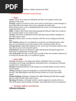Scouting Report Template | PDF | History