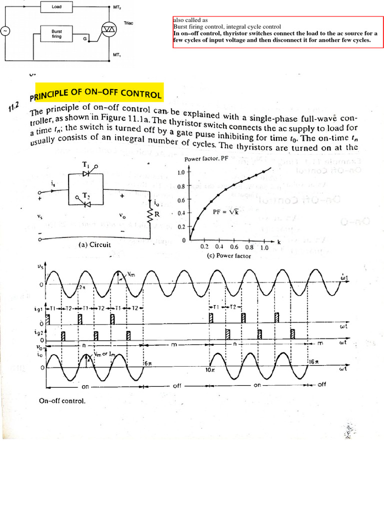 Integral Cycle Control (AC Controllers) | PDF