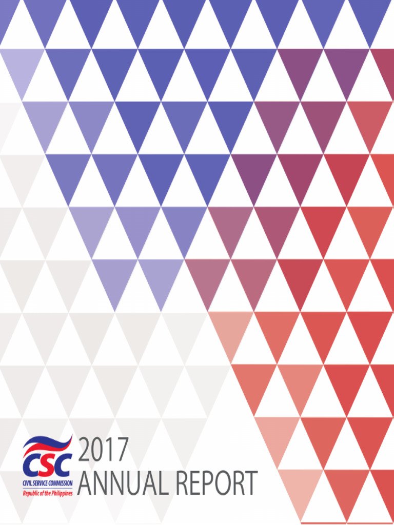 CSC 2017 Annual Report | PDF | Employment | Governance