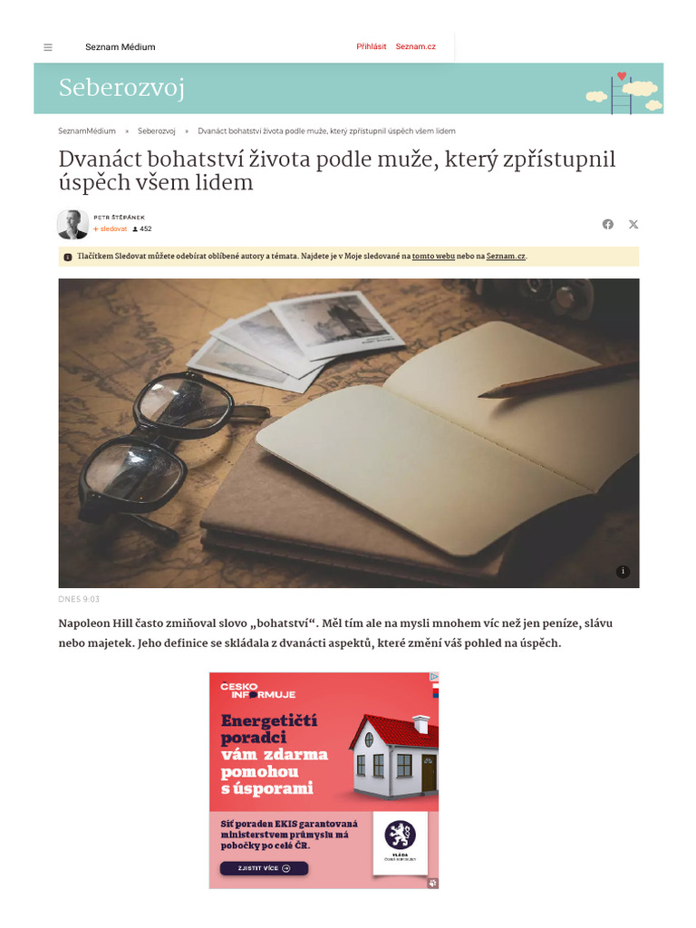 Dvanáct Bohatství - Ivota Podle Mu - E, Který Zpřístu | PDF