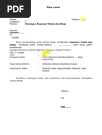 Contoh Format BAST | PDF