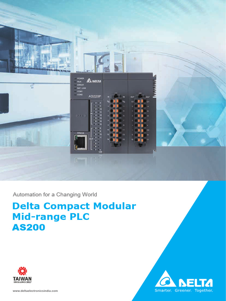 Delta Ia-Plc As200 B En-Din 20180911 Web | PDF