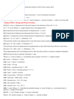 Physics Class10 Formula Sheet | PDF