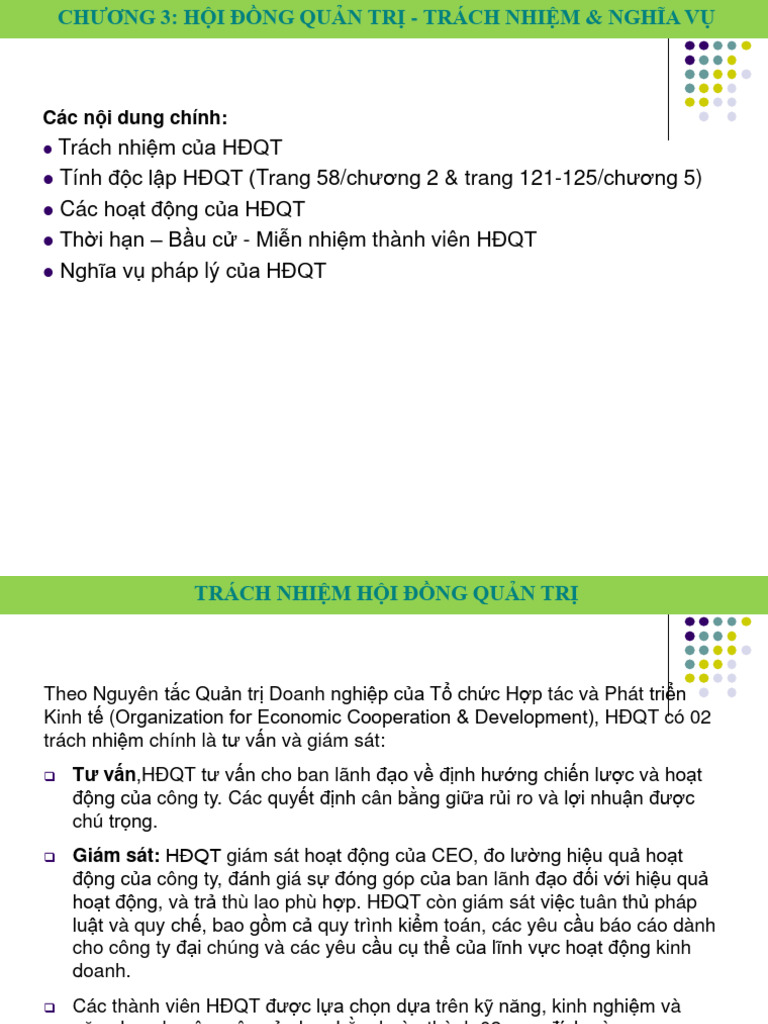 Chapter 3 CGM - Bod Duties Liability | PDF