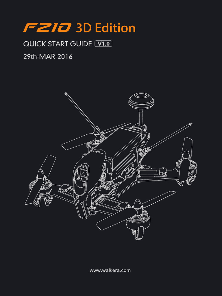 F210 3D Edition Quick Start Guide-EN | PDF