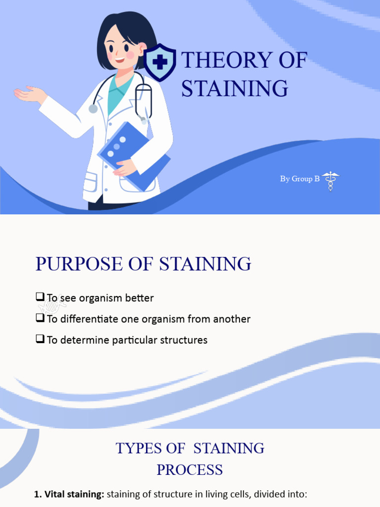 Theory of Staining Done | PDF | Staining | Dye