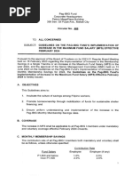 HDMF Circular No. 274 - Revised Guidelines On Pag-IBIG Fund Membership ...