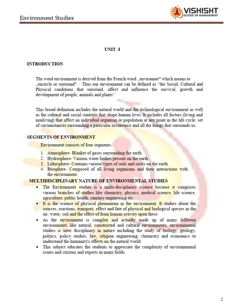 All Topics Evs Covered Bba FT | PDF | Groundwater | Agriculture