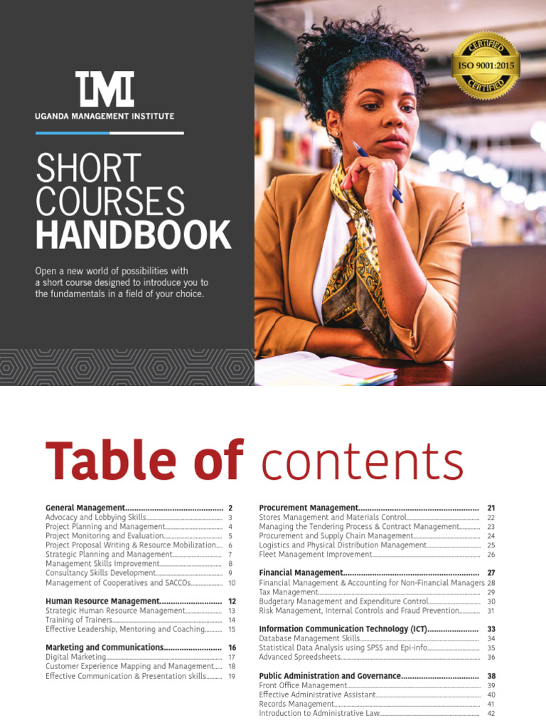 Short Courses Handbook | PDF | Marketing | Digital Marketing