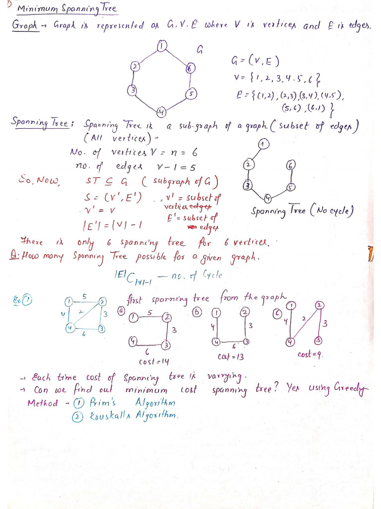 Prims & Krushkal | PDF
