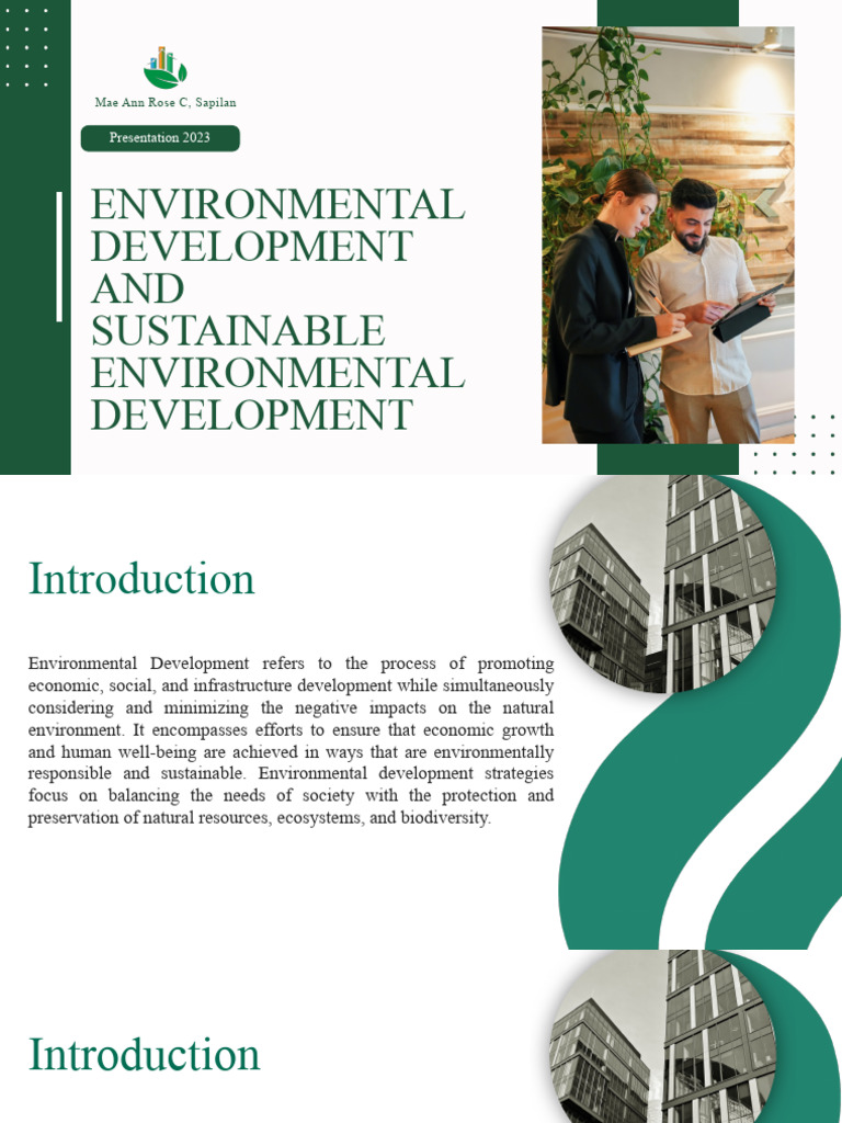 Sapilan Outline Mga 205 Report | PDF | Sustainability | Conservation ...