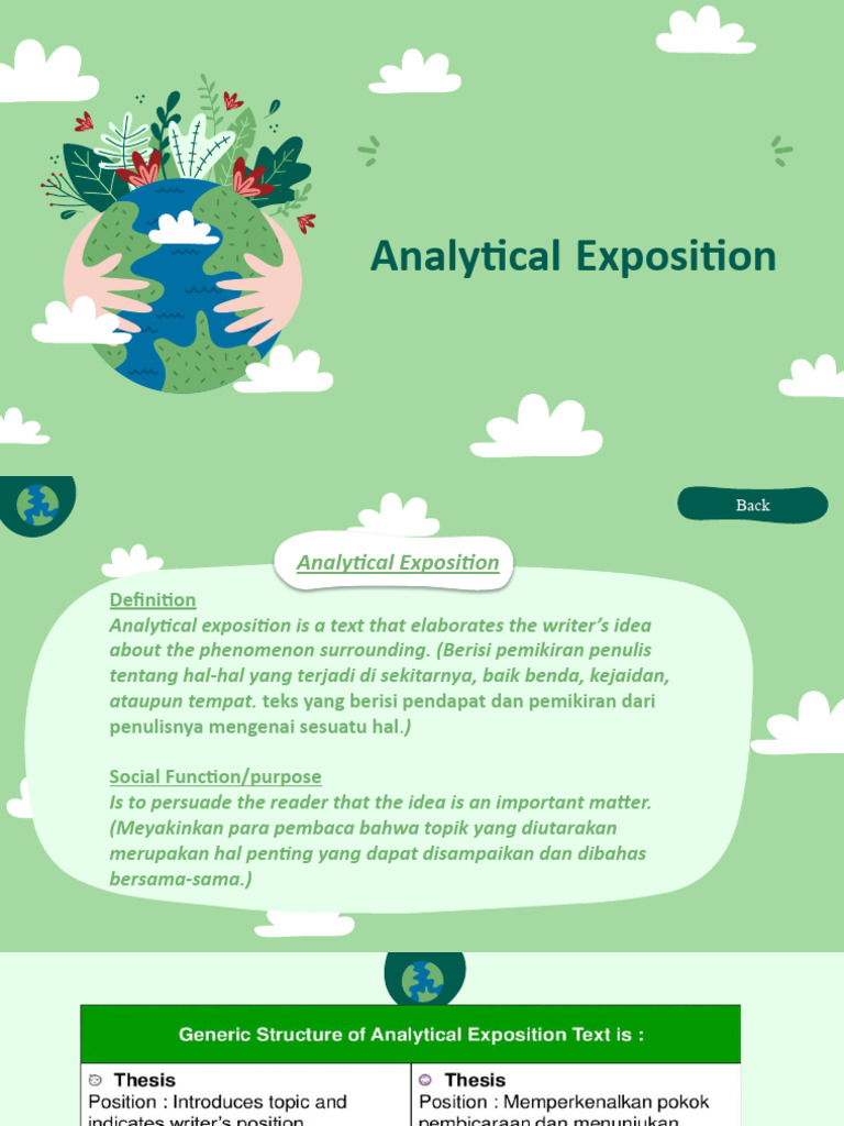 Analytical Exposition XI-1 | PDF