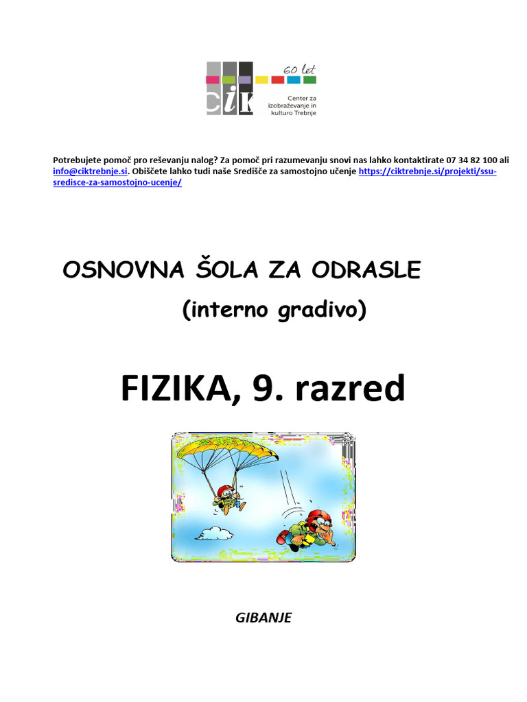 FIZ 9 Vse | PDF