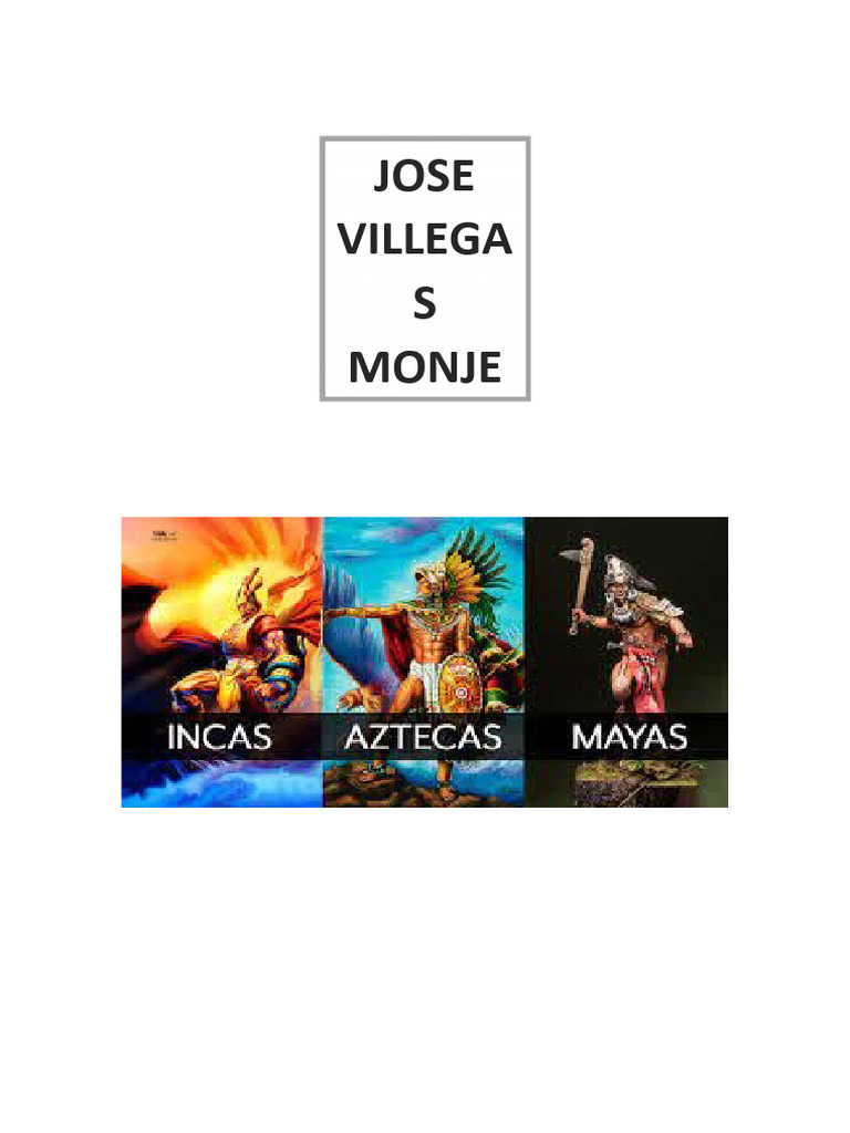 Mayas y Aztecas | PDF | Imperio Inca | Civilización maya