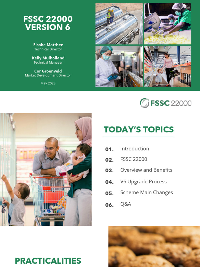 FSSC - FSSC 22000 V6 - 2023 | PDF
