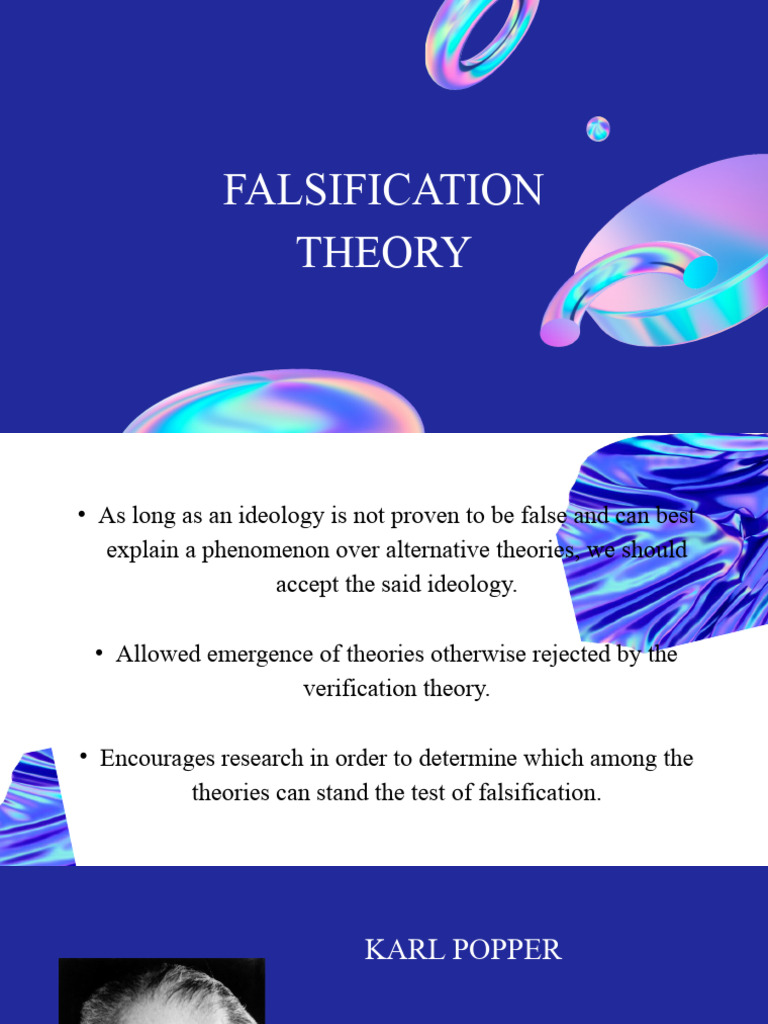 Falsification Theory-Ranah | PDF | Science & Mathematics