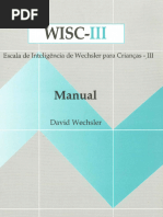 WISC III Manual em Português | PDF