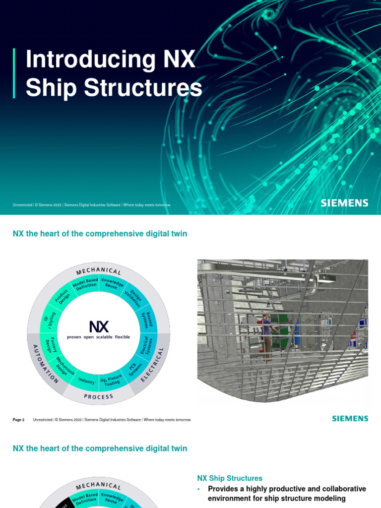 NX Ship Structures Overview | PDF | 3 D Computer Graphics | Hull ...