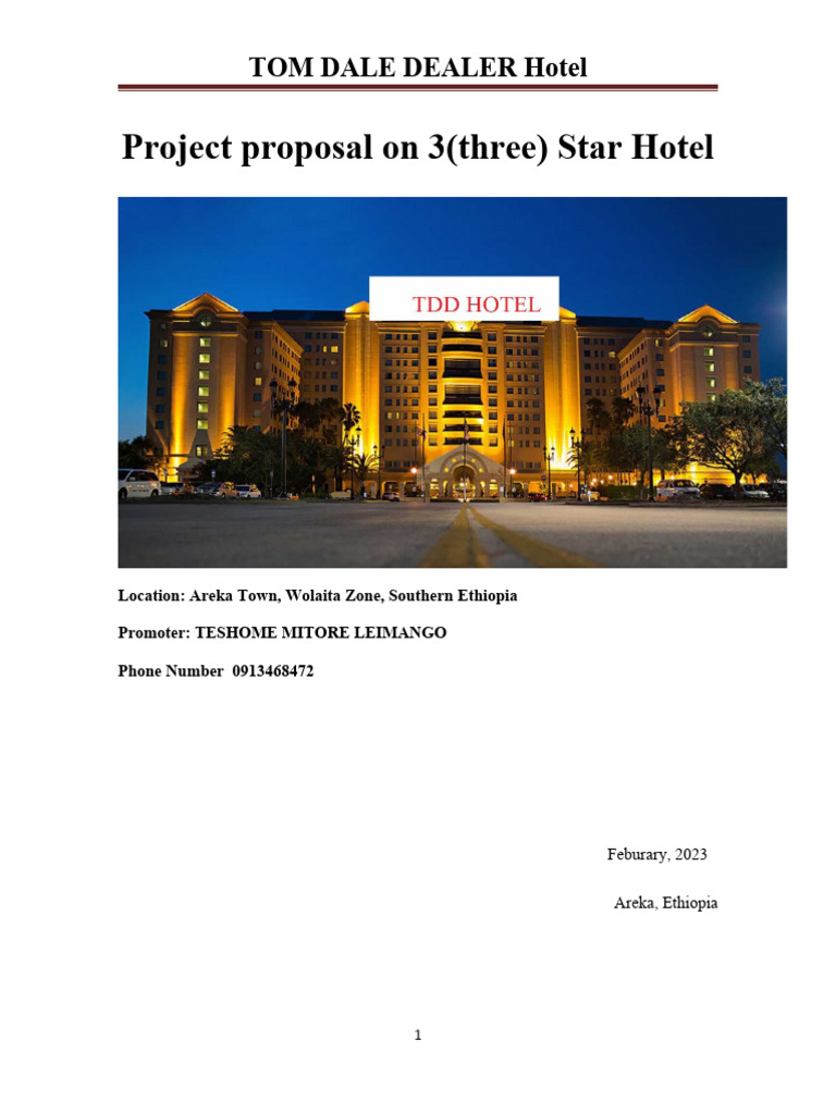 Teshome Mitore Hotel | PDF | Hotel | Cost