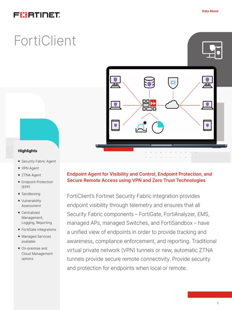 Forticlient | PDF | Cloud Computing | Security