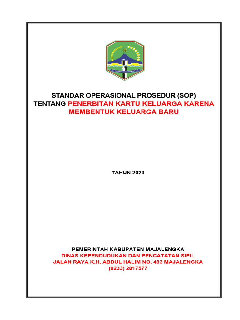 Format SOP | PDF