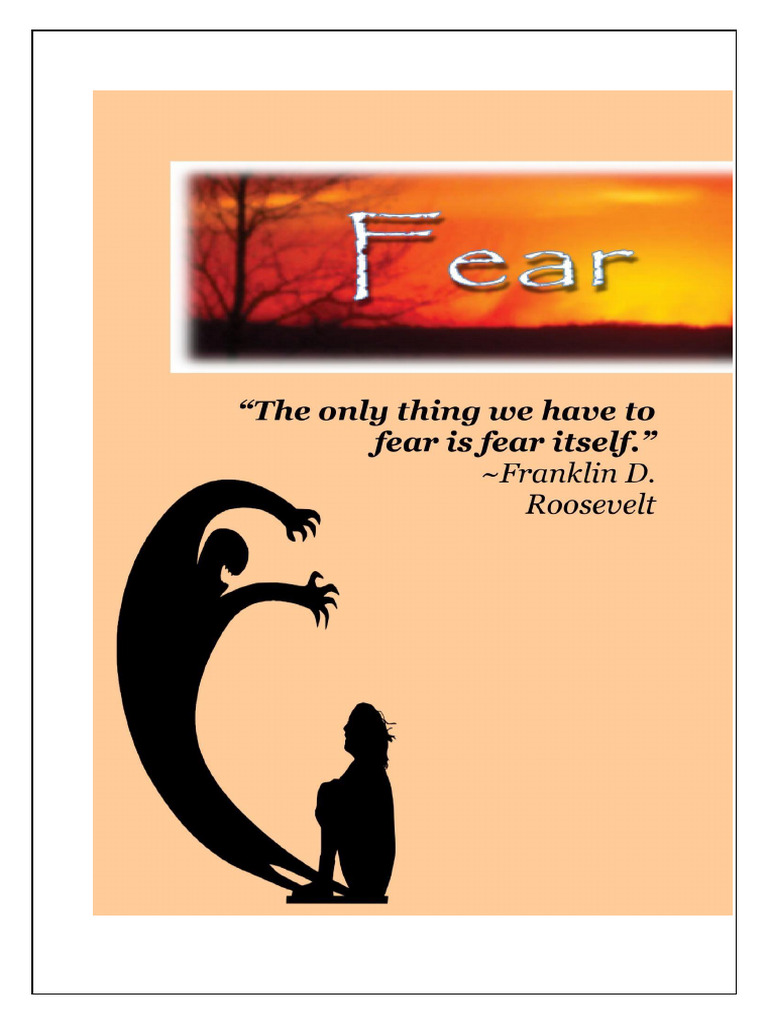 Asl, Als Class 12 English Project Fear 2023-24 | PDF | Fear | Anxiety