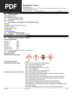 Amerex Fire Extinguisher - MSDS | PDF | Dangerous Goods | Workplace