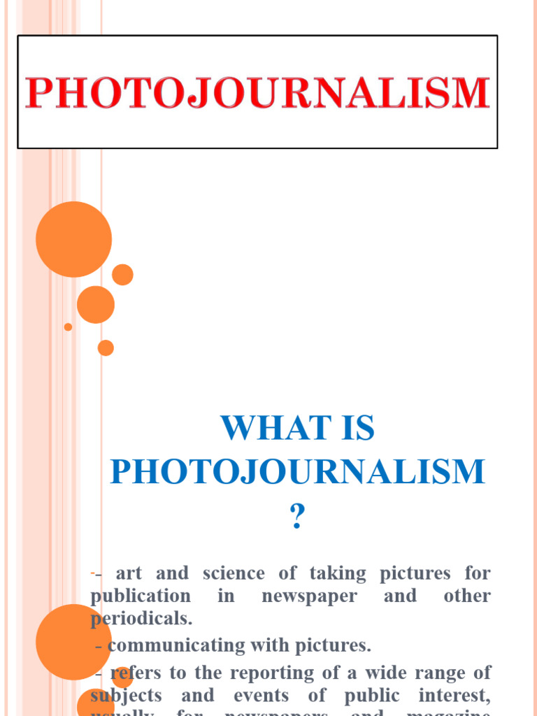 Photojounalism Edited | PDF