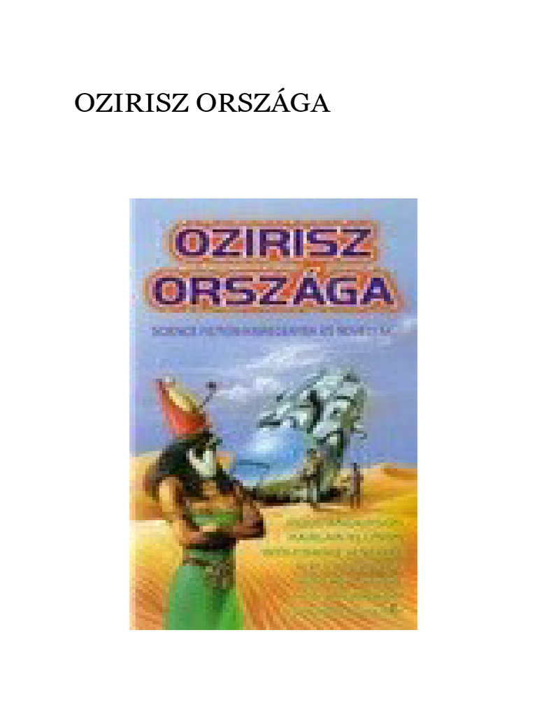 (CSF 01) Ozirisz Országa | PDF